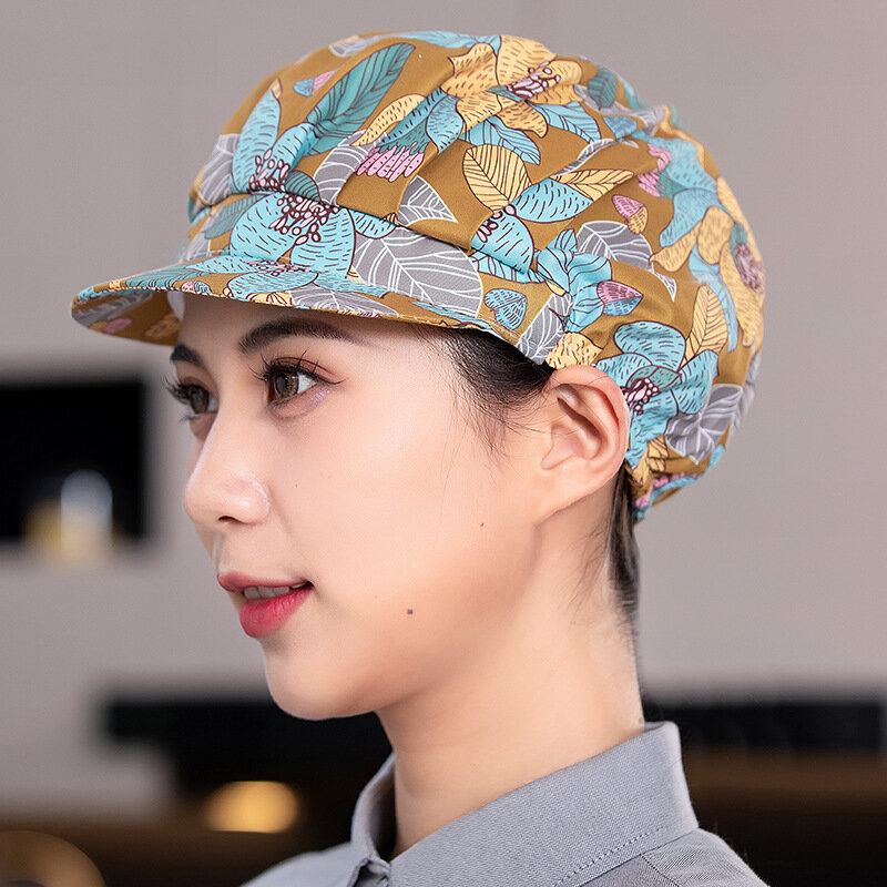 Рабочая шляпа, регулируемая, эластичная лента, 50-60 см, желтая