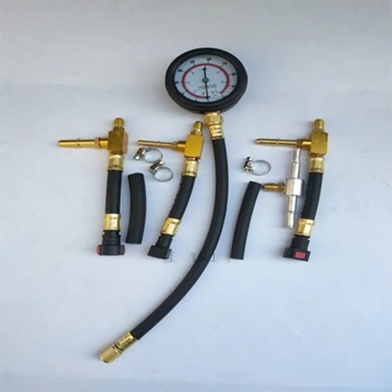 Новый измеритель давления топлива для автомобиля, тестер системы впрыска с быстрыми разъемами 6.3, 7.89, 9.49