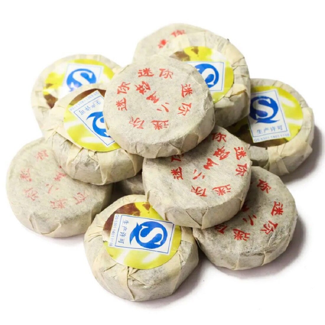 Медальон Черносливовый Пуэр Шу (7 шт) Аромат чая обладает древесными и ореховыми тонами с выраженным оттенком чернослива