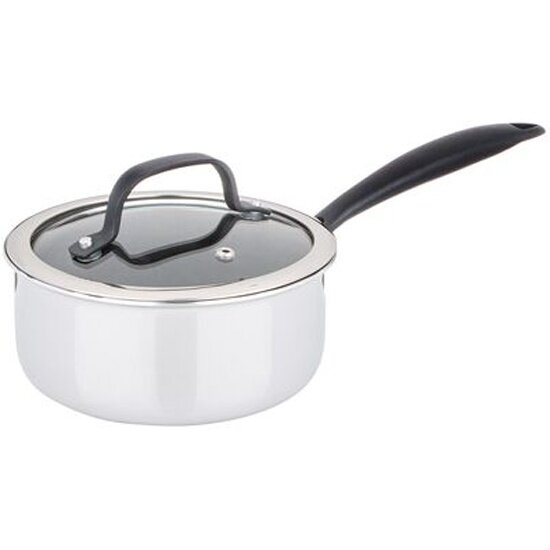 Ковш Agness с крышкой "iron chef" 1,4 л, 16х7,5 см (947-100)