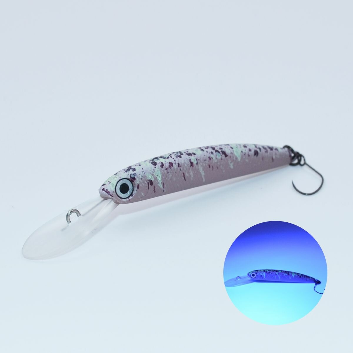 Воблеры - HMKL ZAGGER 50F1 #Terra Lavander