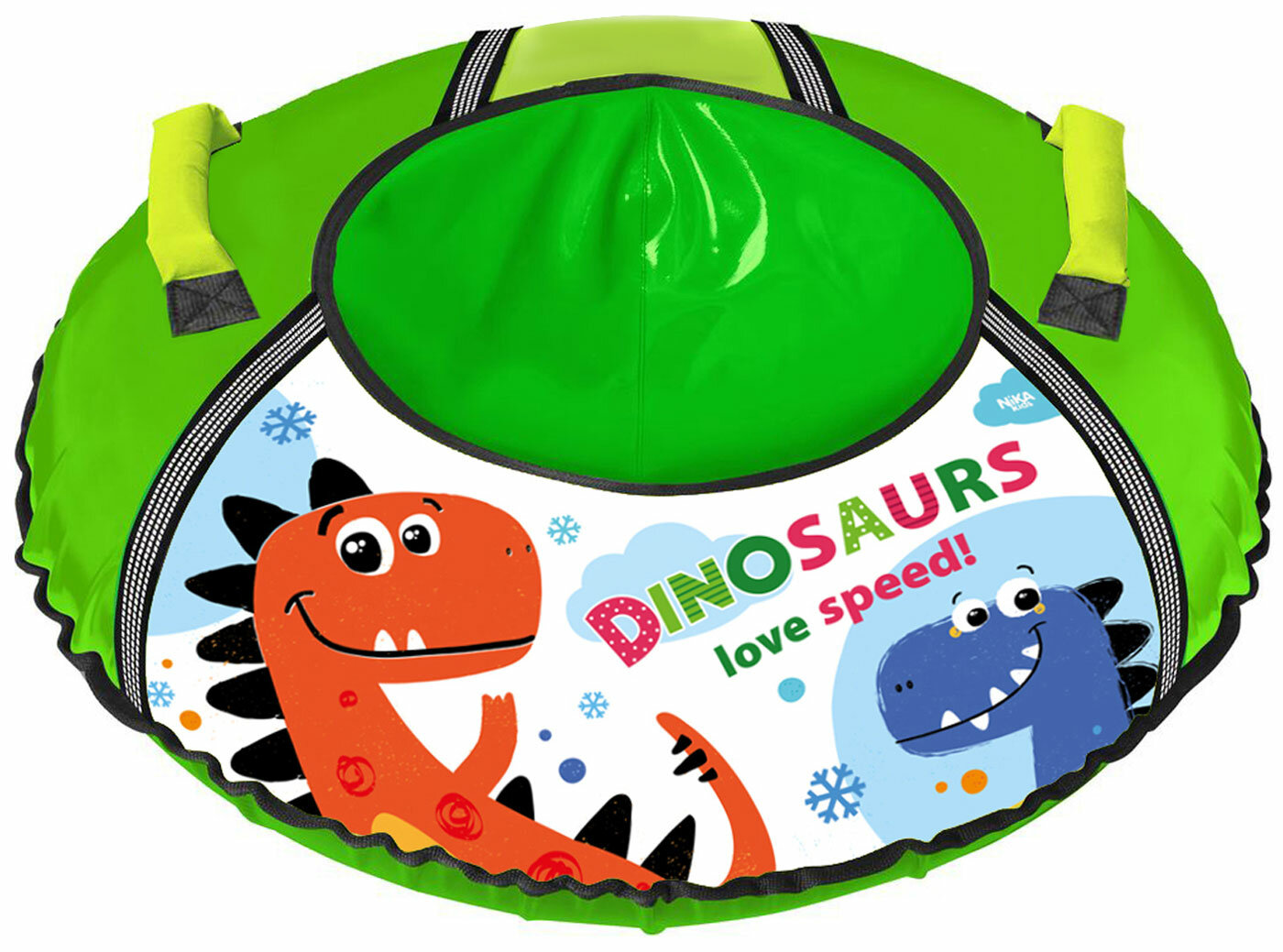 Тюбинг Ника ТБ1КР-95 с динозавриком