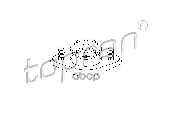 Опора амортизатора (замена для HP-500039755) topran арт. 500039001