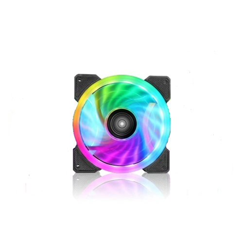 Вентилятор Alseye DR-120RRA, 120мм, 1300rpm, Molex, белый/RGB