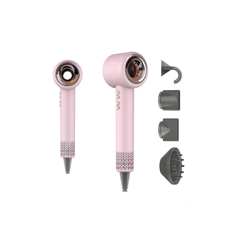 Фен для волос Sencicimen Hair Dryer X13, цвет: розовый, версия: EU