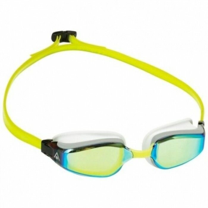 Очки AquaSphere Fastlane желтые зеркальные титановые линзы/белый/желтый
