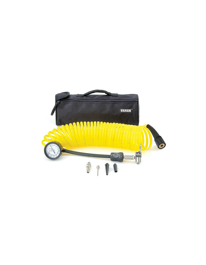 Шланг для подкачки колёс с манометром до 7 атм 7,6м