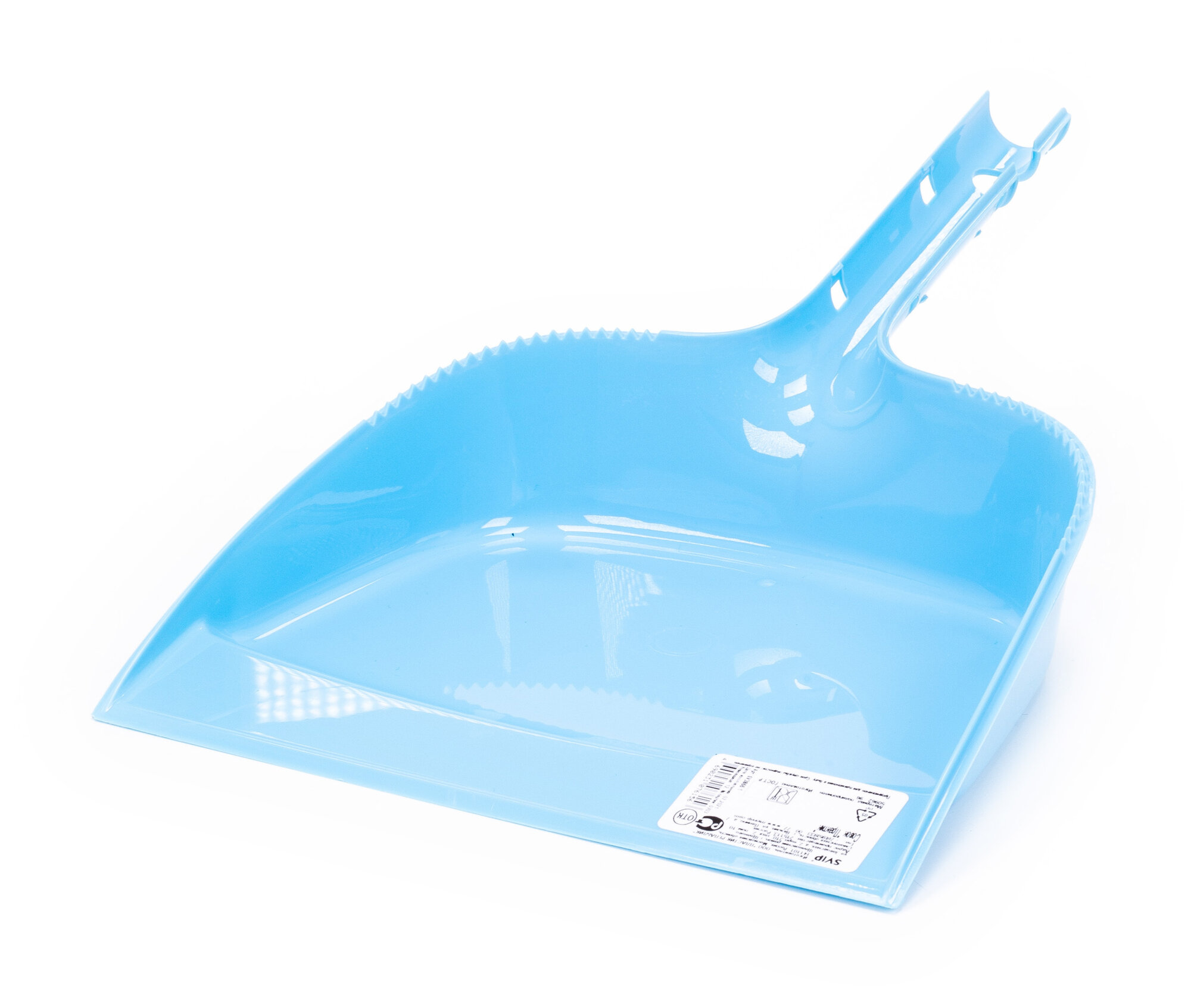 Совок для мусора Svip Практик пластик аквамарин 50х195х290мм