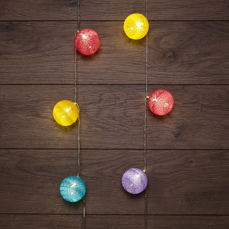 Домашняя гирлянда для елки, комнаты или дома, интерьерная новогодняя и декоративная