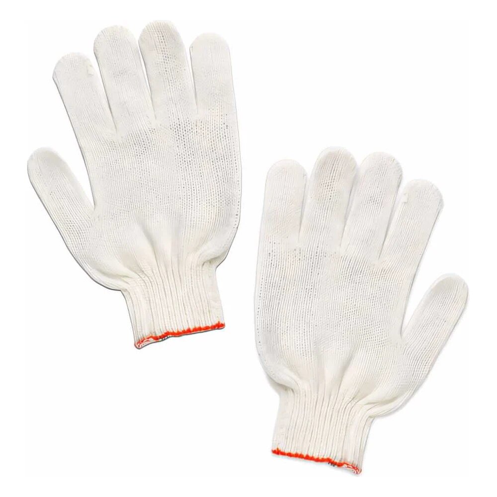 Хлопчатобумажные перчатки LAIMA 5 пар, 600804