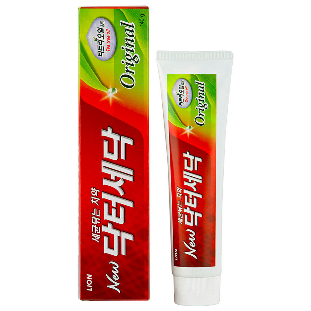 CJ Lion Антибактериальная зубная паста Dr. Sedoc (аромат масла чайного дерева), 140 г