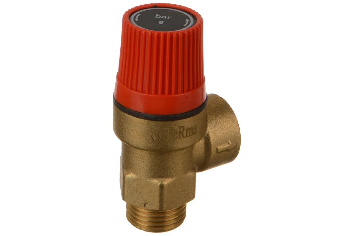 Terma Клапан предохранит. 1/2 в/н (6 бар) 34007 88096