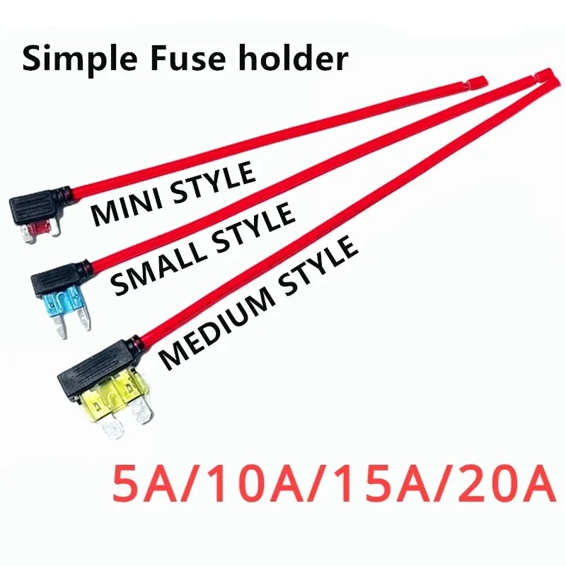 Автомобильный держатель предохранителей APM 5A 10A 15A 20A 10A, 5PCS, Mini