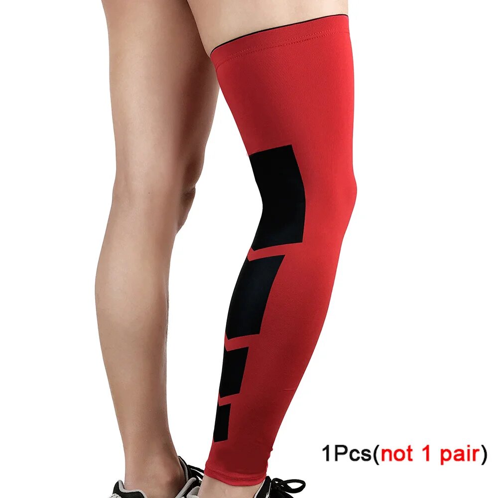 Красные баскетбольные гетры TopRunn XL (75-100кг)