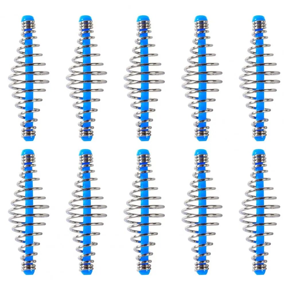 10 шт, кормушка для приманки, пружинная, сильная, эластичная, приманка, лидер, профессиональная приманка для ловли карпа, кормушка для приманки, держатель для клетки, рыболовные снасти