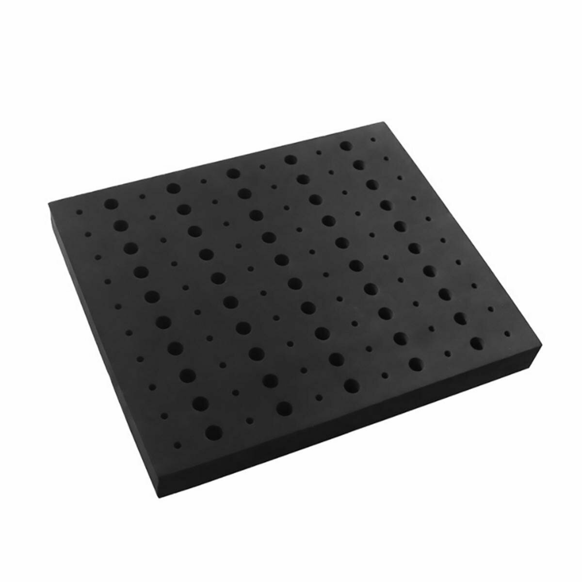 Лоток для хранения фрез на 110 отверстий для фрез с хвостовиком 1/4 дюйма и 1/2 дюйма, органайзер для фрез Brill