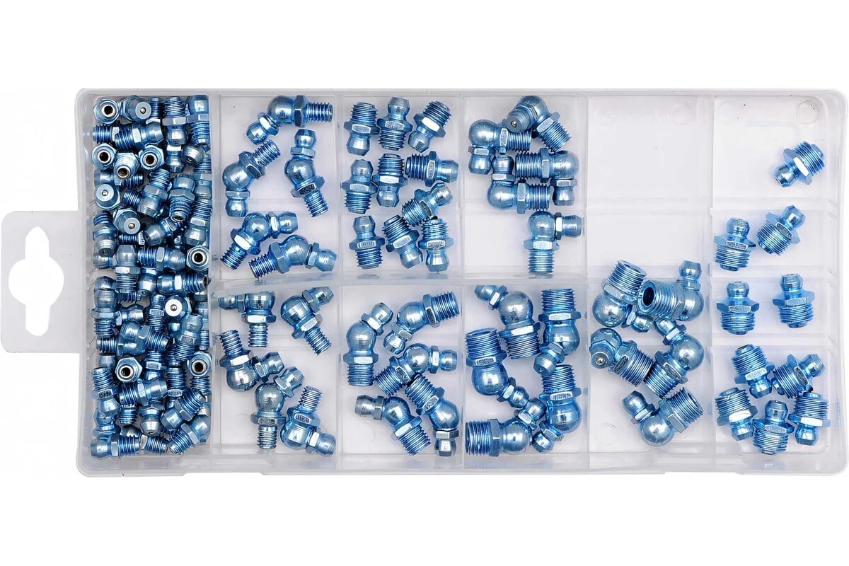 YATO Набор смазочных ниппелей 110 шт YT-06888 для технического обслуживания