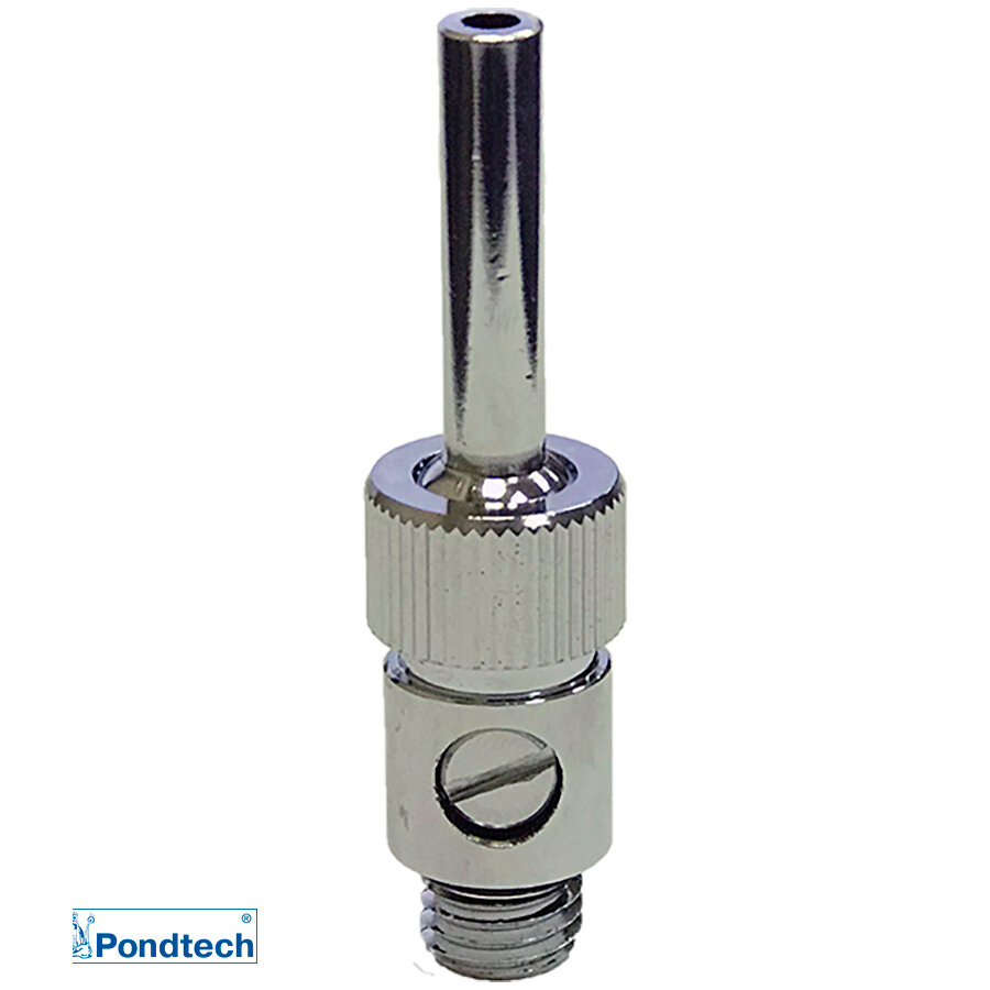 Фонтанная насадка, Pondtech, ZBM12S, одноструйная, высота струи 5м, хром