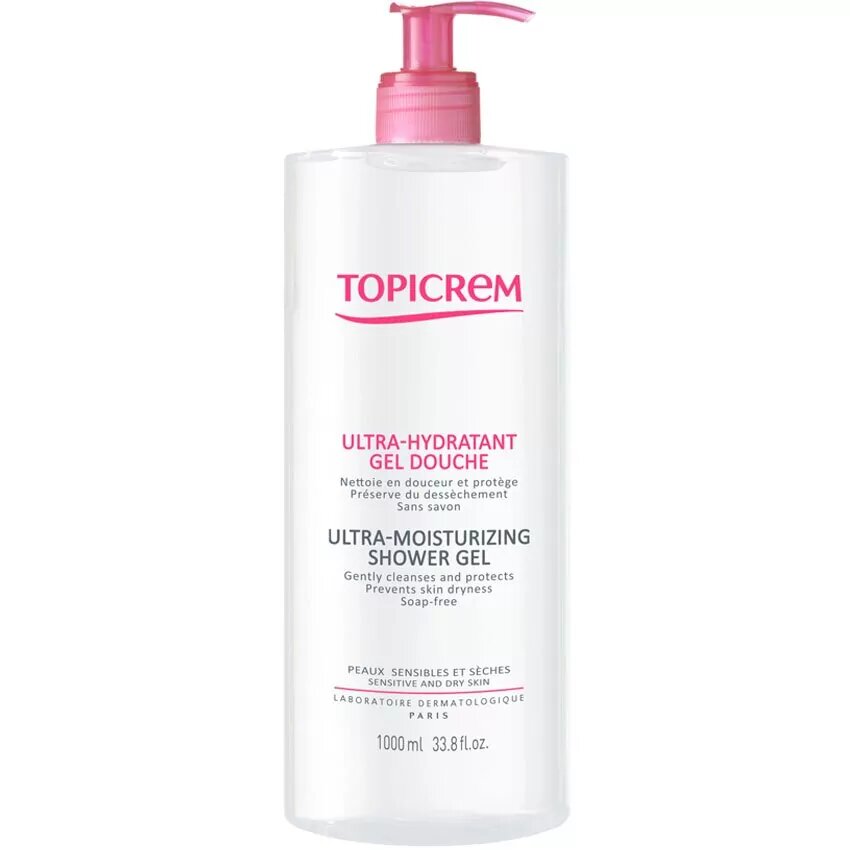 Топикрем Ультра-увлажняющий гель для душа 1000 мл