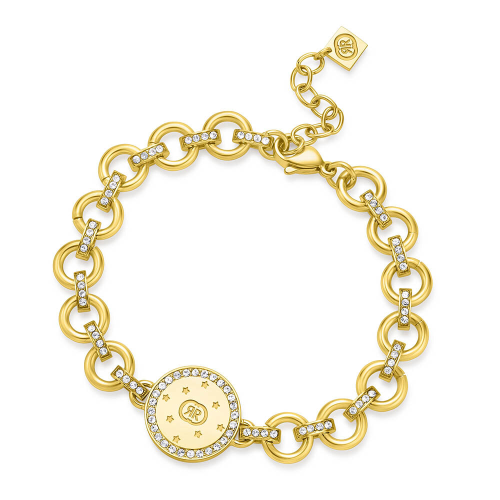 Браслет-цепочка, стразы