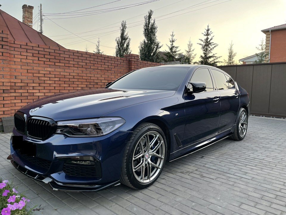 Лезвия порогов BMW 5 M-Performance G30 G38
