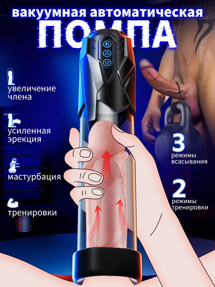 AAV, бренд, Вакуумная помпа эротик для увеличения пениса улучшения усиления потенции члена для мужчин