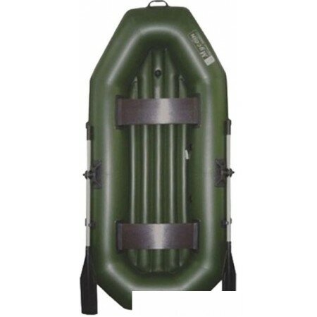 Гребная лодка Муссон S 240 НД (зеленый)