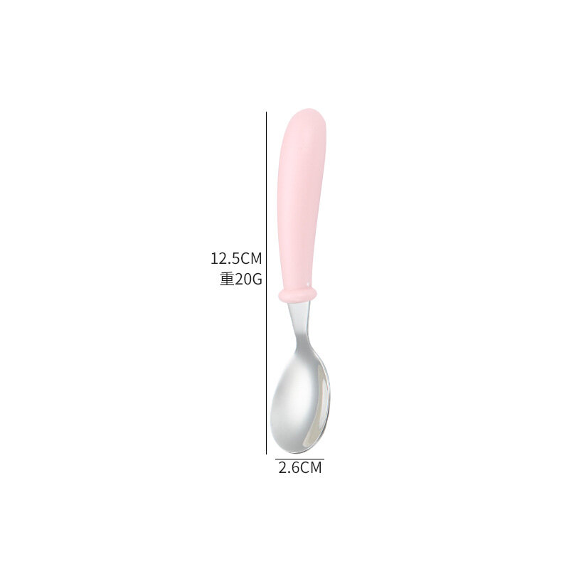 Столовые приборы для кормления ложка и вилка детские