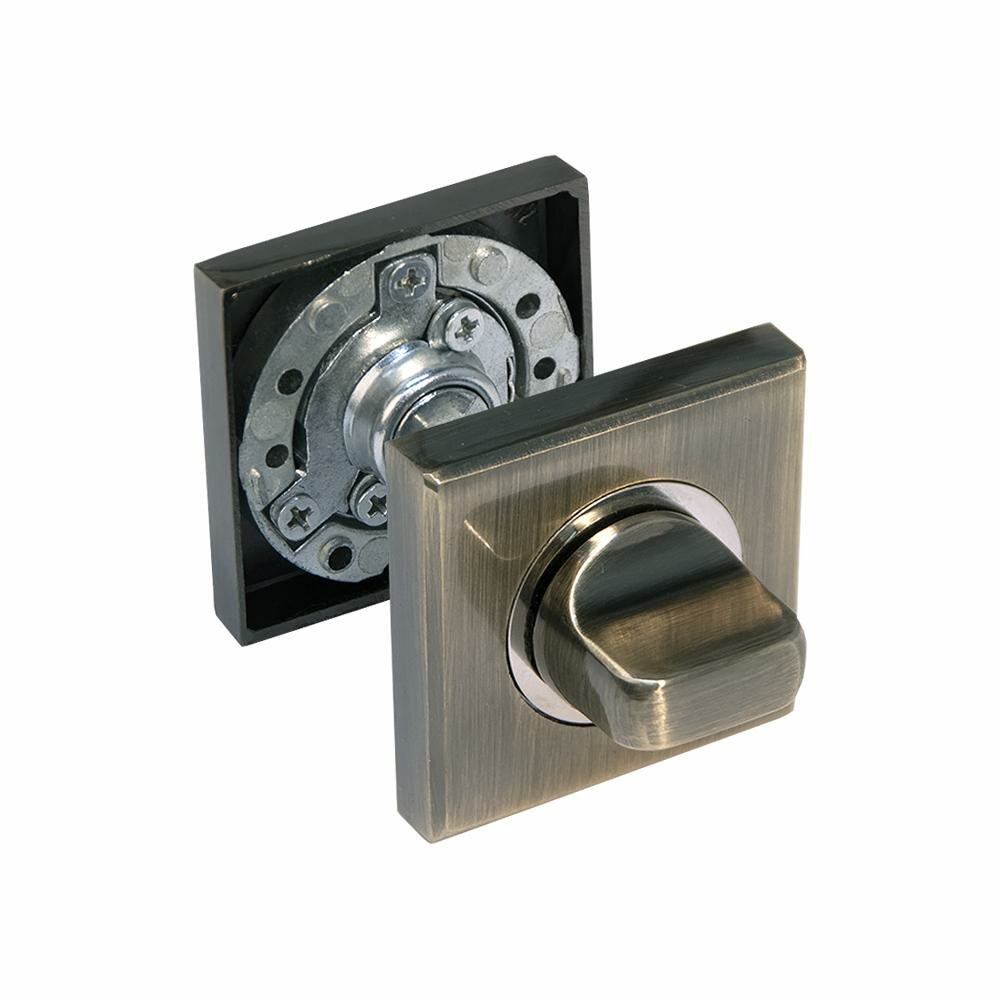 Фиксатор-ключ квадратный ЦАМ цвет античная бронза