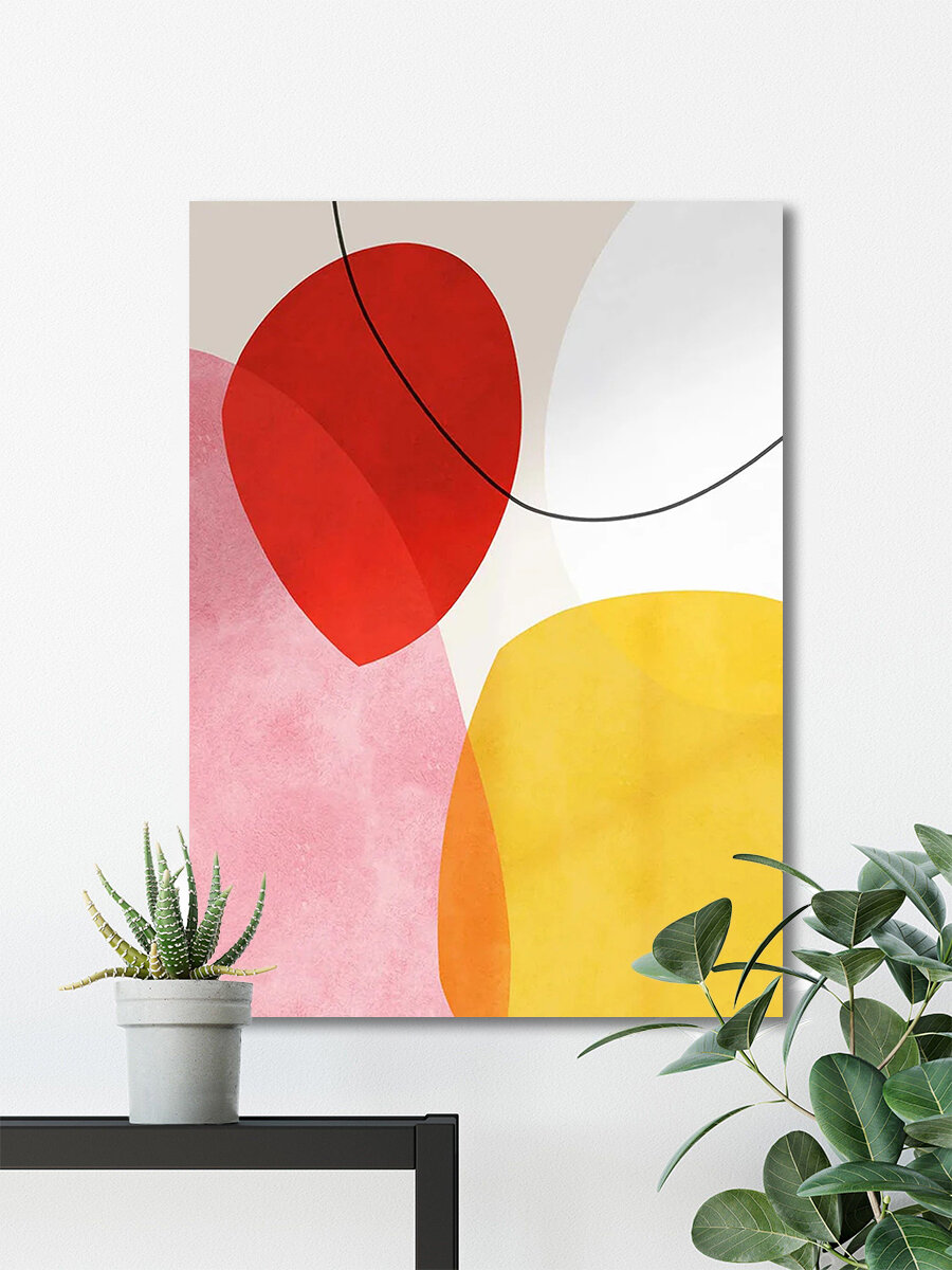 Картина в стиле модерн / абстракция, минимализм, 50х70 см.