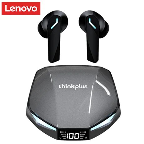 Lenovo Thinkplus XT53 Grey, беспроводные наушники