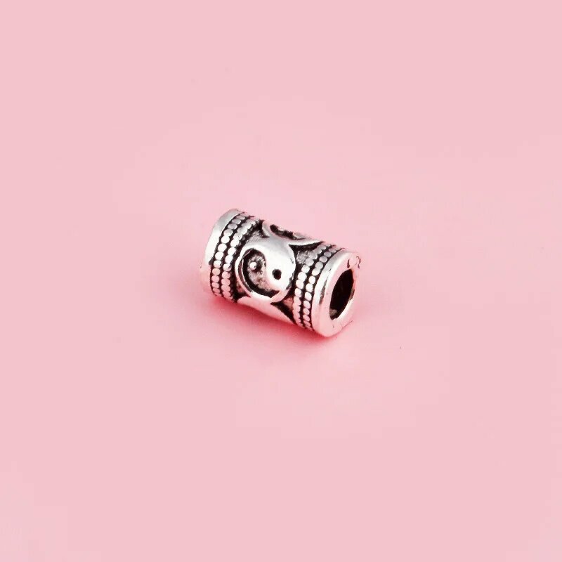 Серебряные бусины Тайцзи S925 для рукоделия