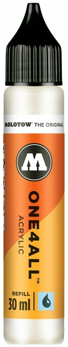 Акриловая заправка - краска Molotow One4all 693229 белая #229 30 мл