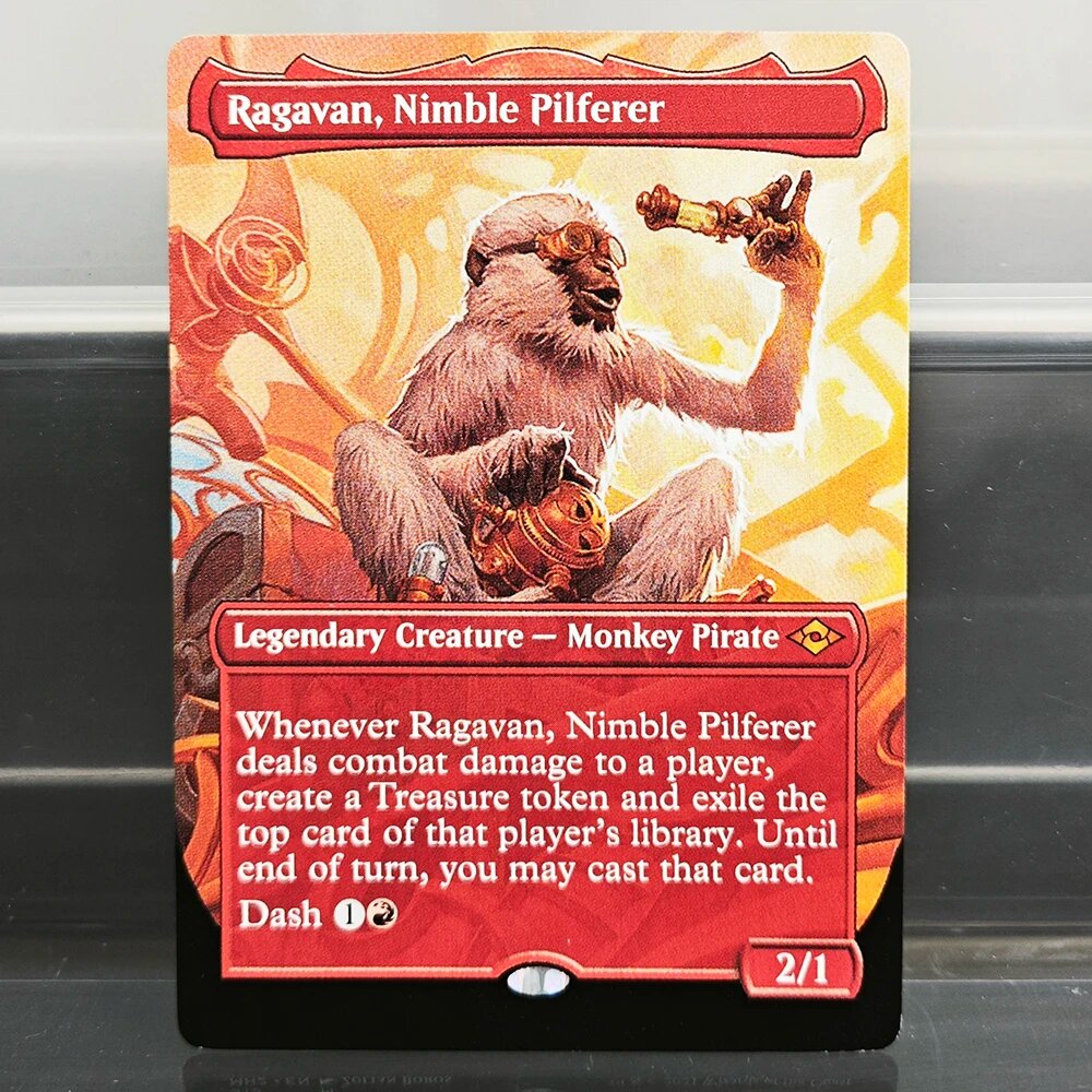 Коллекционные карты TCG: Mox Ppal/Pest Control/Nautiloid Ship/Ragavan 1 pcs
