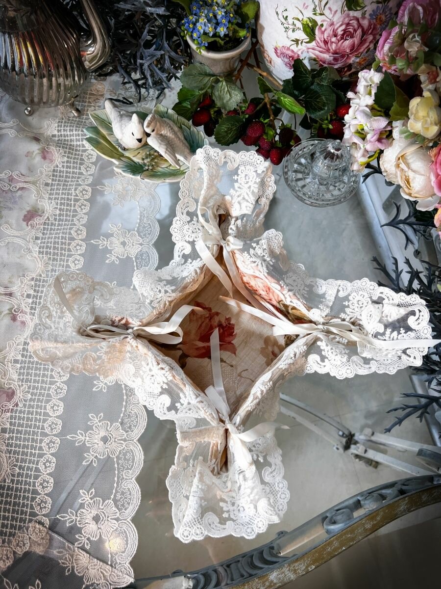 Корзинка на лентах