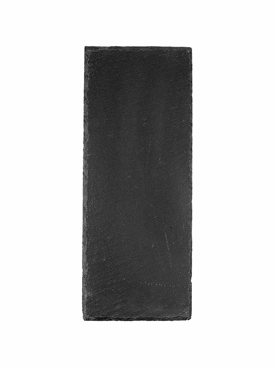 Блюдо для подачи; сланец натуральный; H-5, L-300, B-120 мм