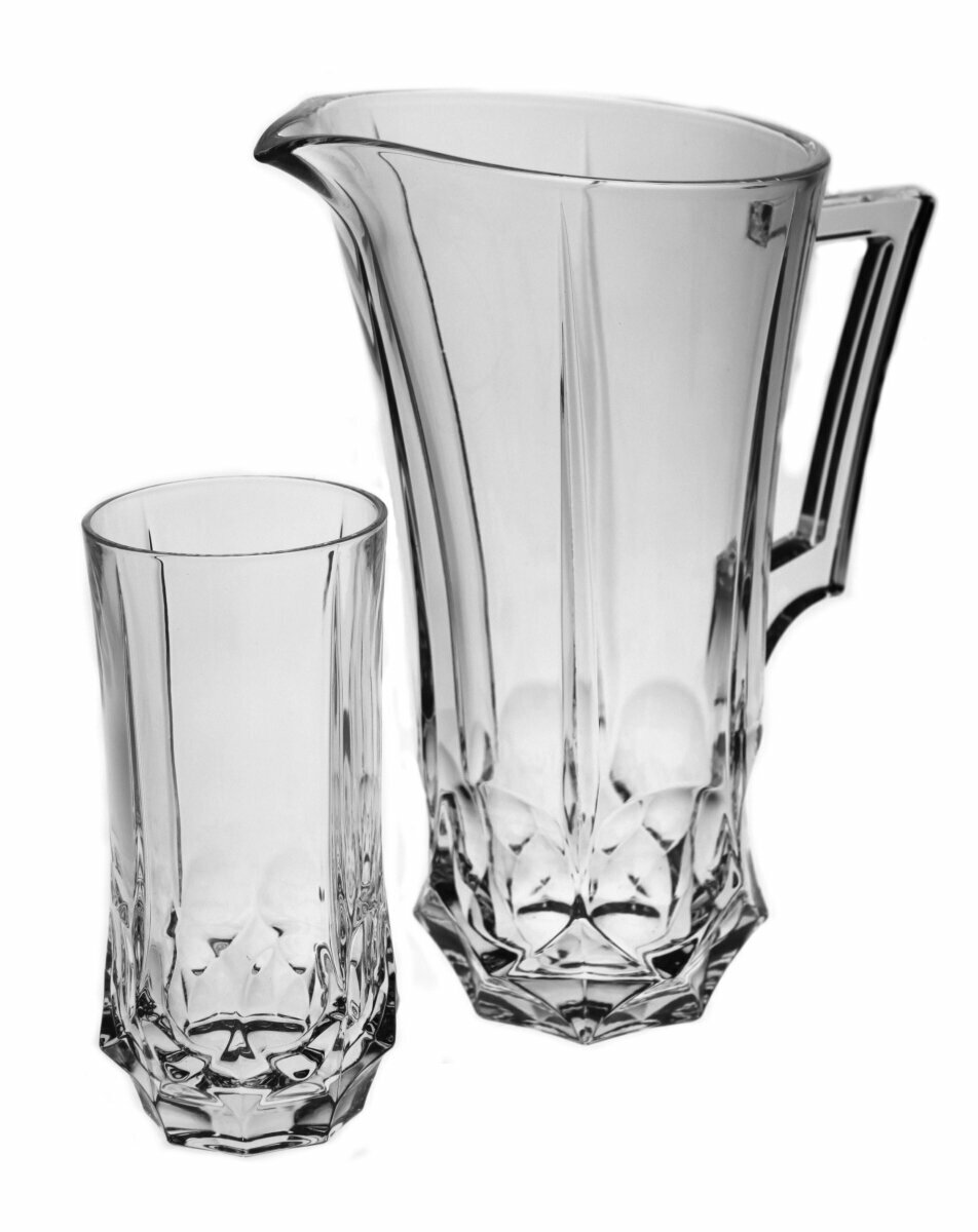 Набор для воды: Кувшин+ 6 стаканов 350 мл