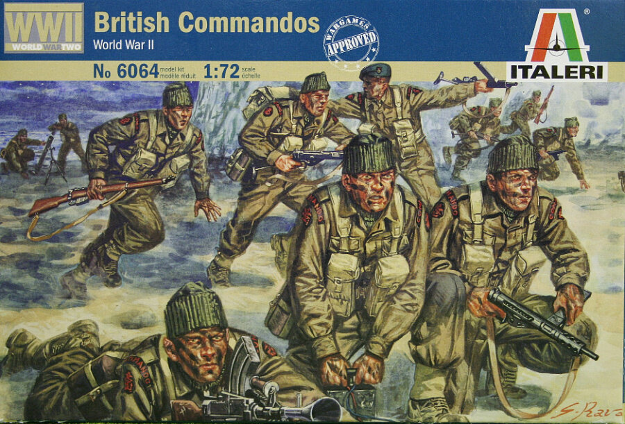 6064ИТ Солдатики British Commandos