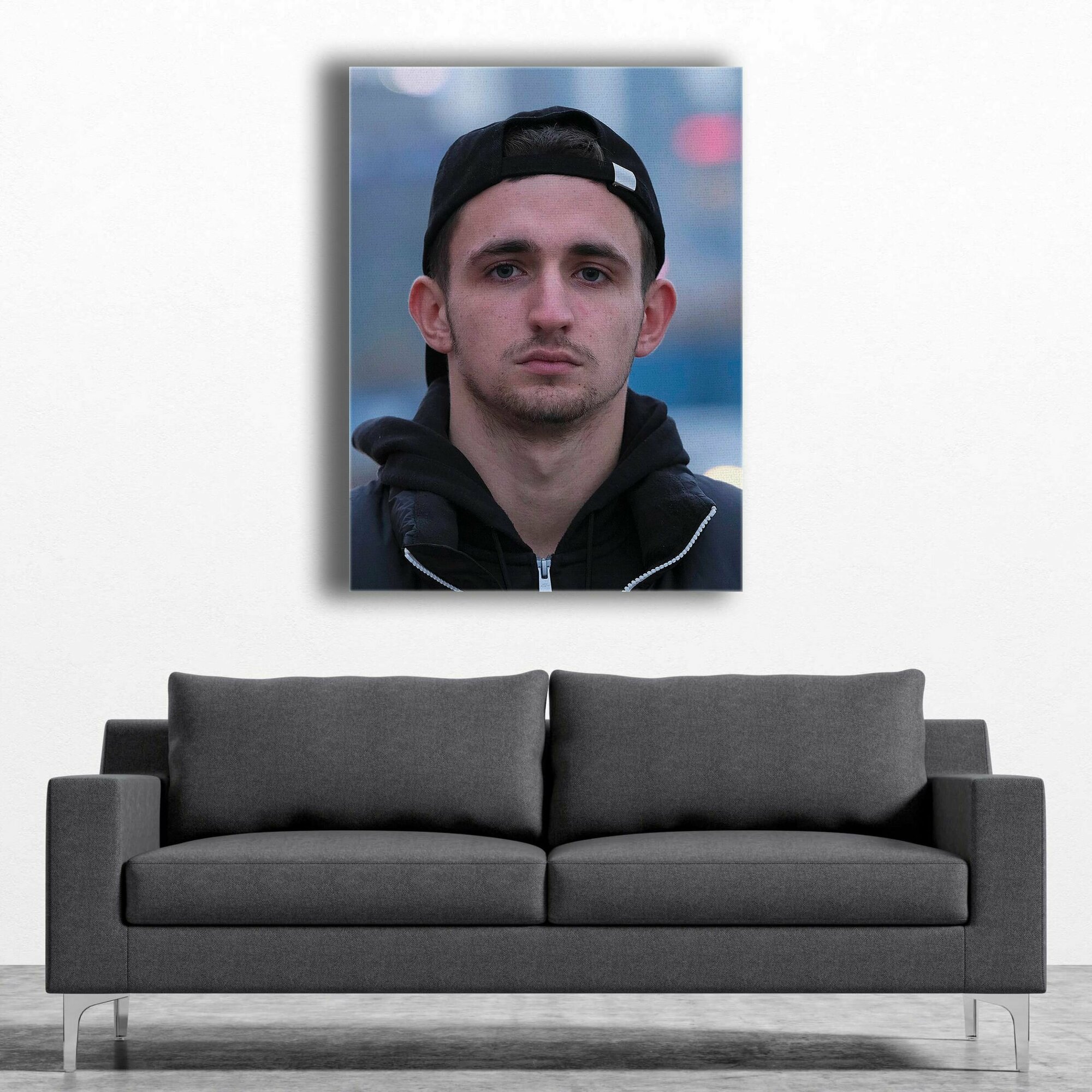 Интерьерная картина на холсте / Блогер / Михаил Литвин 30*40