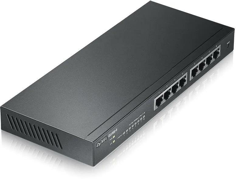 Коммутатор ZYXEL GS1900-8-EU0102F 8G управляемый