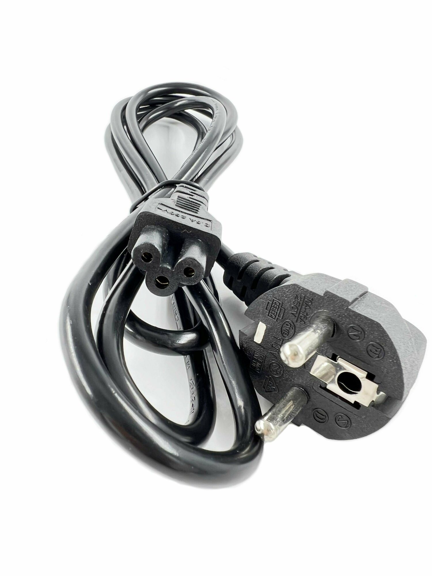 Шнур сетевой для Notebook с кабелем 3x0.75мм2 (1.5 метра)