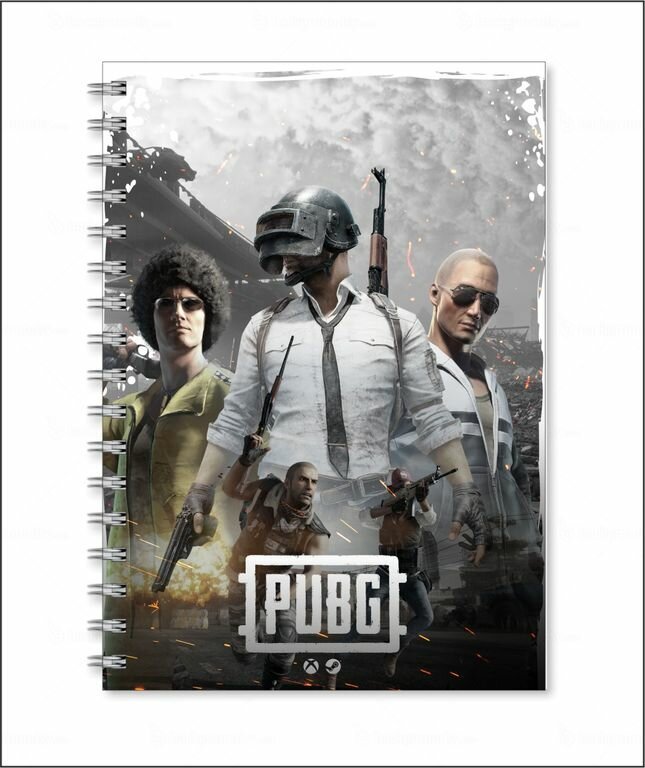 Тетрадь PlayerUnknown’s Battlegrounds, PUBG, пубг №7, А4