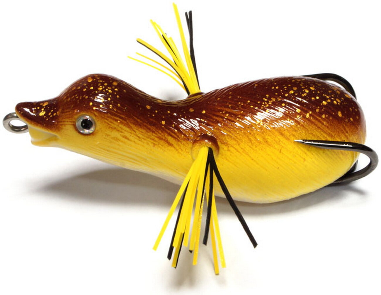 Приманка-незацепл. Kosadaka мягк. оснащ. плав. Утенок-глайдер имит. крыльев LD1 70mm, 15g, цвет 01