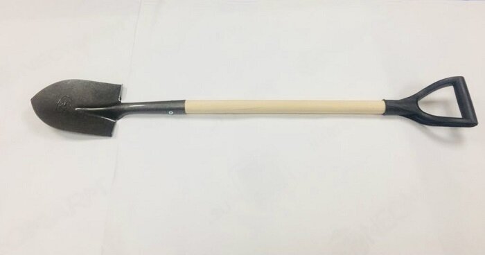 Лопата штыковая автомобильная саперная ДомовоД ДК055 из рельсовой стали американка