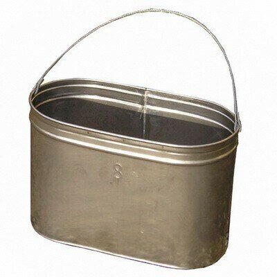 Котелок нерж. овальный 8л