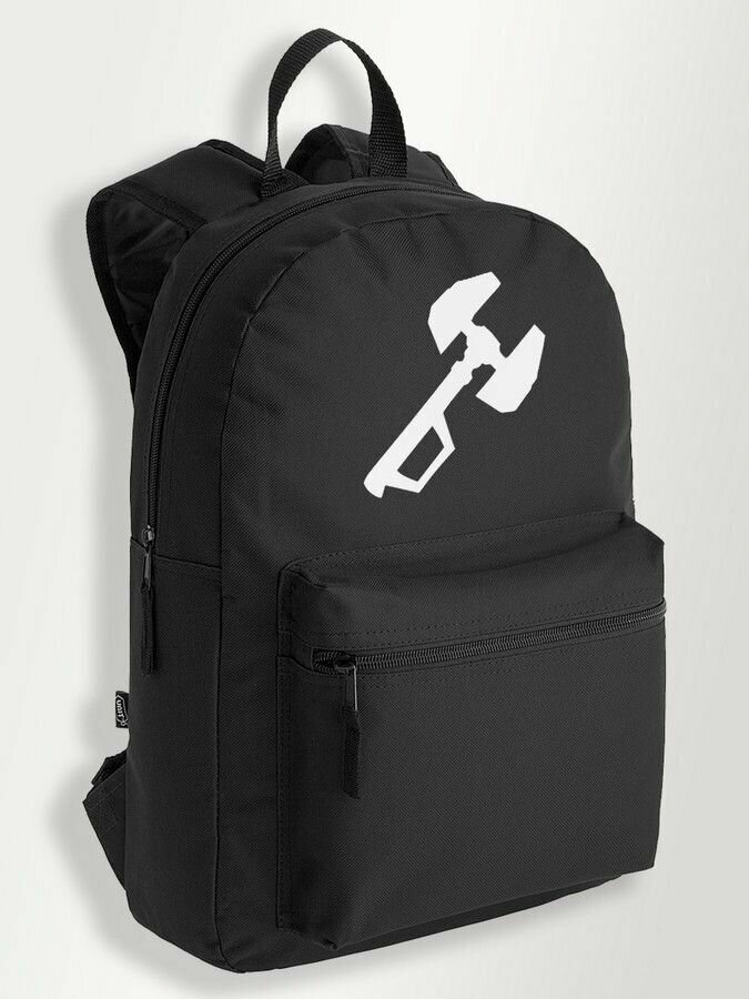 Черный школьный рюкзак с принтом игры Ratchet Clank - 102