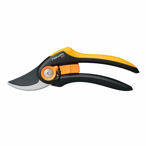 Секатор FISKARS Plus Smartfit, плоскостной, для прививок, черные рукоятки, 1057169
