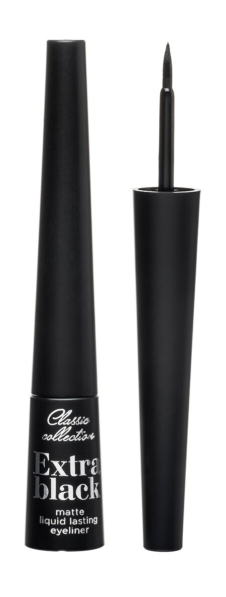 PARISA COSMETICS Подводка extra MATTE EL-301, 3 мл, Черный