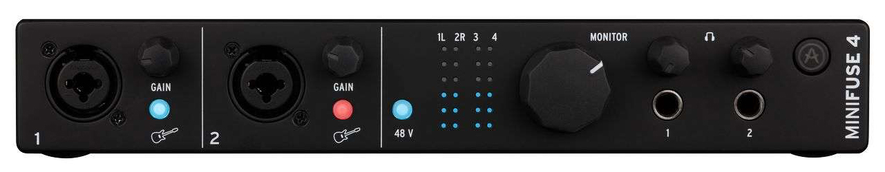 ARTURIA MiniFuse 4 Black - Звуковая карта