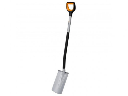 Лопата Fiskars штыковая с закругленным лезвием Xact 1066730